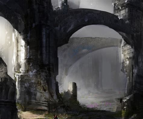 Artstation Passage Through Arches Artworks
