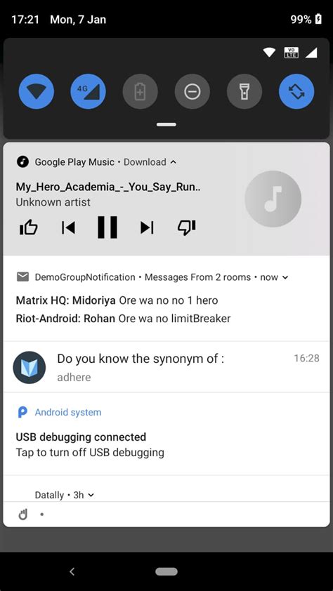 Consider Using Notification Messagingstyle Instead Of Inboxstyle Issue Element Hq Riot