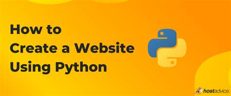 How To Create A Website Using Python The Complete Guide