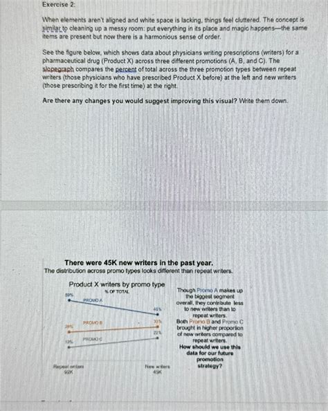 Solved Exercise 2when Elements Arent Aligned And White