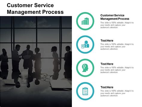 Customer Service Management Process Ppt Powerpoint Presentation Ideas Background Designs Cpb