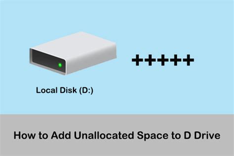 How To Add Unallocated Space To D Drive Easily 100 Work