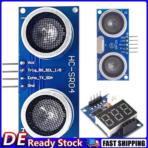 Hc Sr04 Ultrasonic Distance Sensor Module Ultrasonic Sensor For Arduino Deu Eur 739 Picclick De