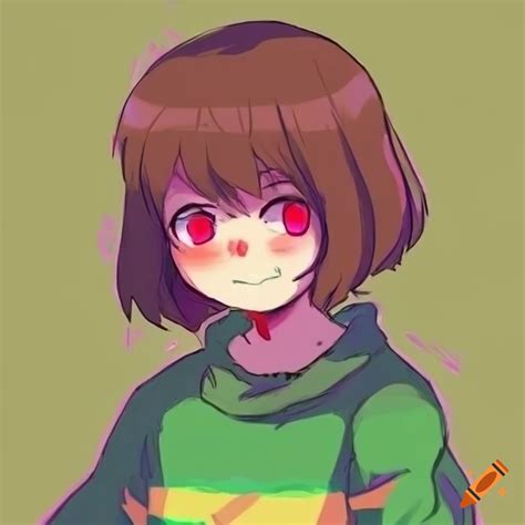 Gender Bent Version Of Chara From Undertale On Craiyon