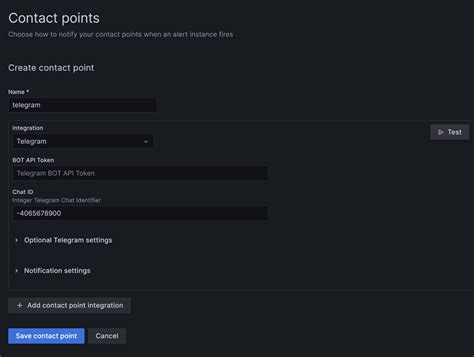 How To Integrate Grafana Alerting And Telegram Grafana Labs