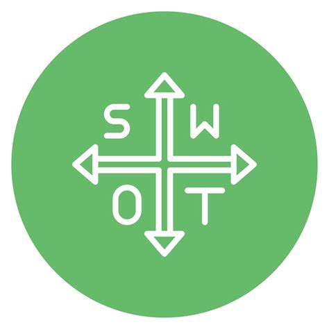 Premium Vector Swot Analysis Icon Vector Image Can Be Used For