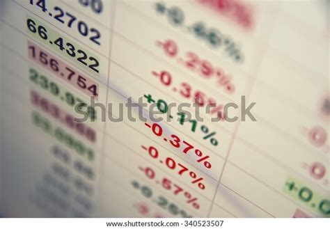 Stock Market Watchlist Over Royalty Free Licensable Stock Photos Shutterstock