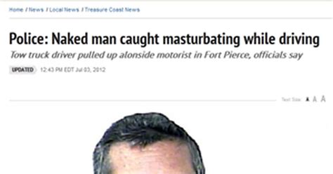 G1 Homem é Pego Dirigindo Pelado E Se Masturbando Nos Eua Notícias
