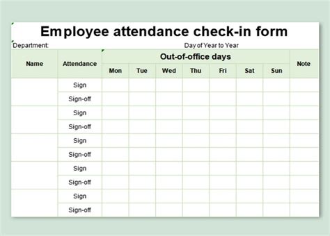 Roles And Responsibilities Template Excel