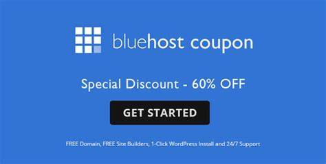 67 OFF Bluehost Hosting Coupon 2025 WordPress Recommend