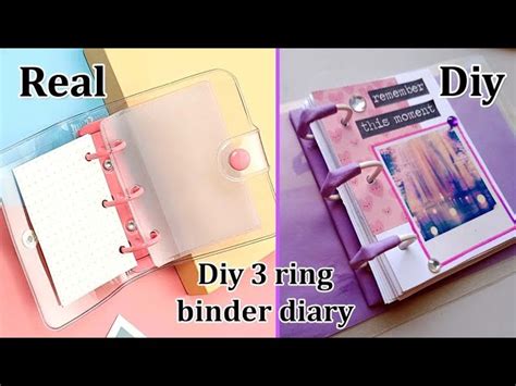 Binder Rings Diy