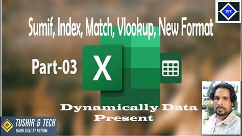 How To Create A New Format Of Dynamically Function In Excel Part03
