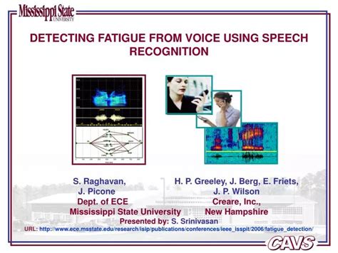 Ppt Detecting Fatigue From Voice Using Speech Recognition Powerpoint Presentation Id5346257