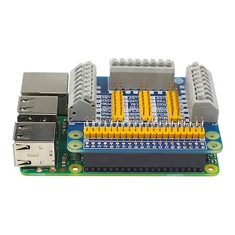 modulo expansion gpio hat raspberry pi microbot méxico
