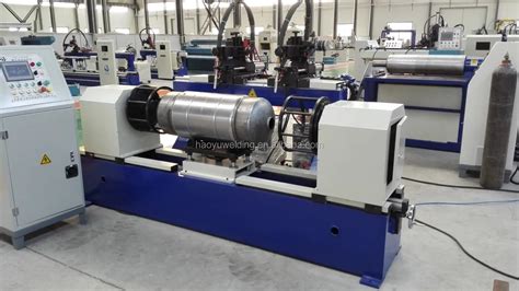 공장 품질 Lpg Lng 실린더 Saw 가스 저장 연료 탱크 자동 둘레 원형 솔기 용접기