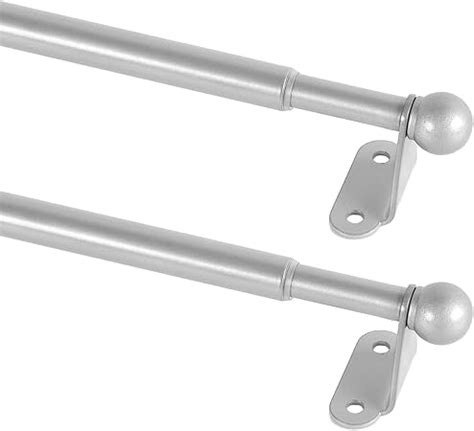 Kxlife 2 Pack Small Curtain Rod 18 30 Inch 12” Diameter