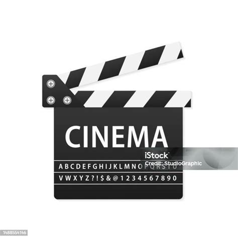 3d 현실적인 공백 닫히고 열린 영화 필름 박수 보드 아이콘 세트 클로즈업 클래퍼보드 슬랩스틱 영화 제작 장치의 디자인 템플릿입니다 앞면도 영화관 벡터 그림 3차원 형태에