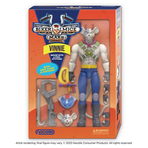 Biker Mice From Mars Vinnie — Toy Stlkr