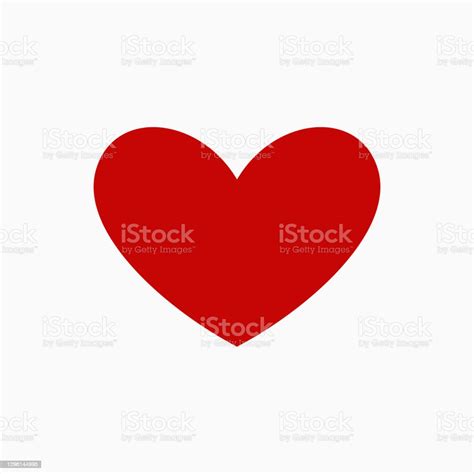 흰색에 간단한 고립 된 빨간 심장 모양 발렌타인 카드 배경 배경 화면 질감 배너 라벨 로고 아이콘 기호 등 벡터 디자인과 같은 낭만적 인 기회 요소에 대한 사랑의 상징
