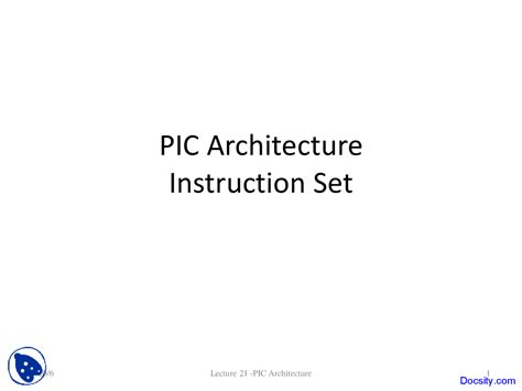 Instruction Set Three Microcomputer Structures Lecture Slides Docsity