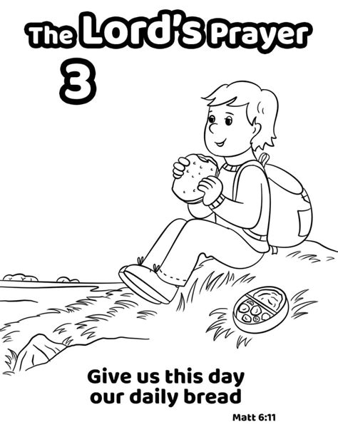 Prayer Coloring Page