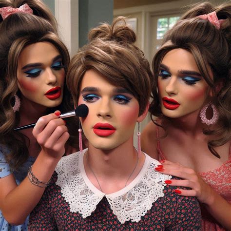 Sissy Gets An Updo By Td2031 On Deviantart