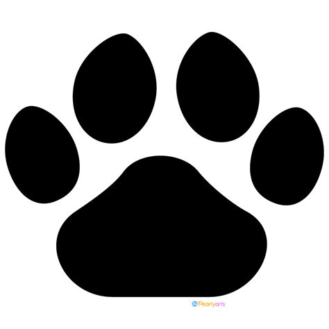 Free Cat Paw Print Clipart Royalty Free Pearly Arts