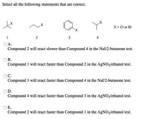 solved select all the following statements that are correct