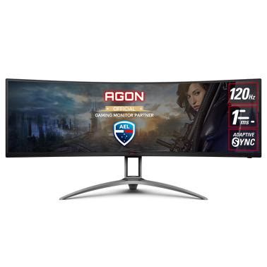 AOC In K VA Hz Adaptive Sync Curved Gaming Monitor AG UCX Umart Com Au