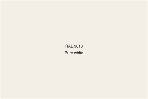 RAL 9010 Colour (Pure white) - RAL White and black colours | RAL Colour ...