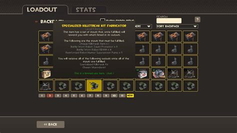 Bugged Killstreak Kit Crashes My Game When I Inspect Tf2