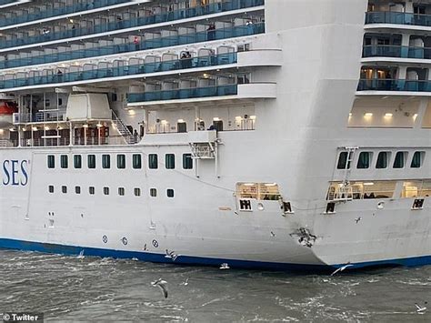 Ruby Princess Sustains Heavy Damage After Slamming Into San Francisco