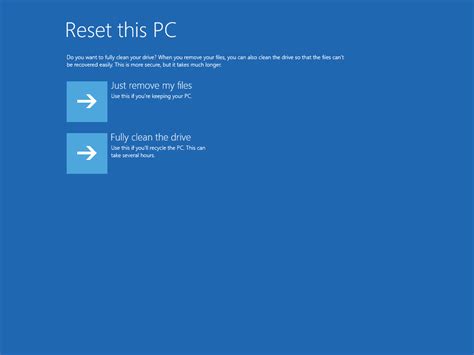 How To Reset Your PC In Windows Walkthrough