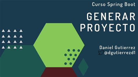 2 Curso Spring Boot Generar Proyecto Youtube