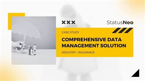 Comprehensive Data Management Solution Statusneo