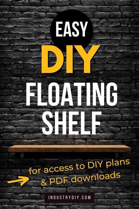 Easy Floating Shelf Diy Project Artofit