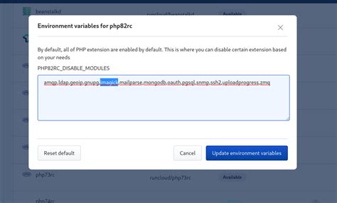 How To Install Extensions On Runcloud Docker Runcloud Docs