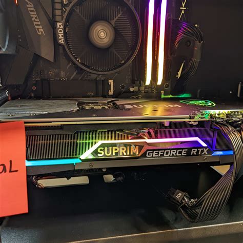 Msi Geforce Rtx 3080 Suprim X 10g On Jawa