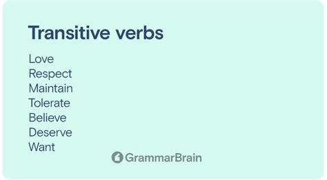 What Is A Verb Definition Examples Types Grammarbrain