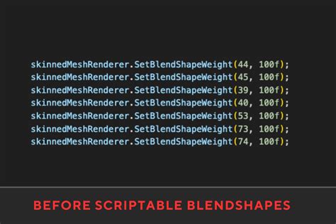 Scriptable Blendshapes The New Industry Standard Just Released