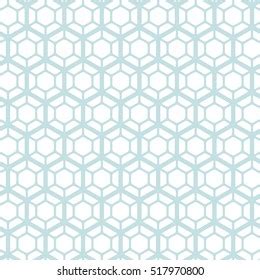 Hexagonal Grid Designvector Seamless Pattern Stock Vector Royalty Free Shutterstock