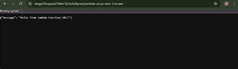 Guided Lab Invoking Lambda Functions Through Function Url Tutorials Dojo
