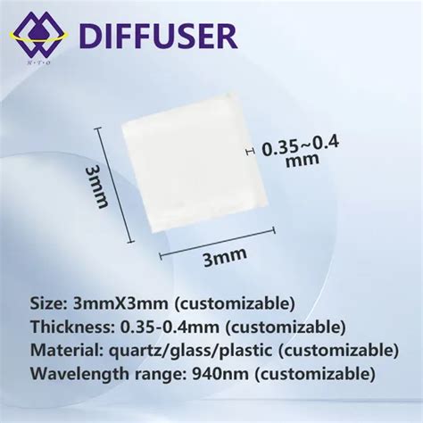 940nm Diffuser Efficient Optical Effects Such As Uniform Illumination
