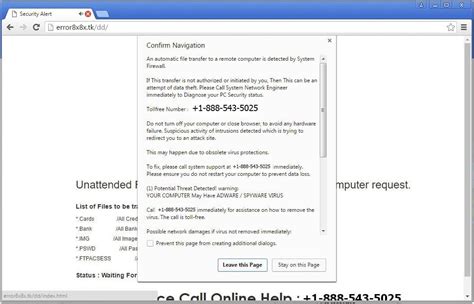 Malicious Siteun Closable Tab How To Prevent Techsupport
