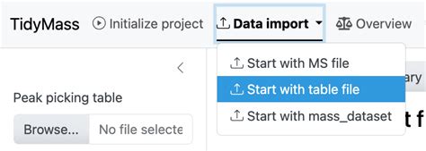 2 Upstream Data Processing Tutorials For Tidymass Shinyapp
