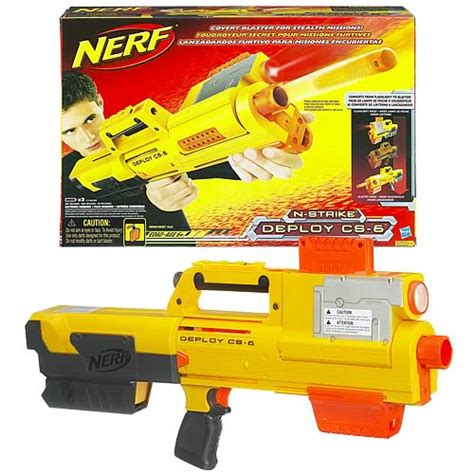 Nerf N Strike Deploy Cs 6 Dart Blaster Entertainment Earth