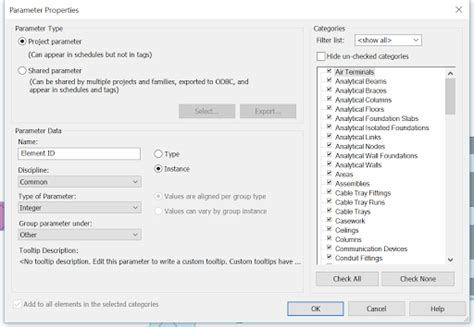 Getting Bim Data Into Unity Part 4 Exporting A Schedule From Revit