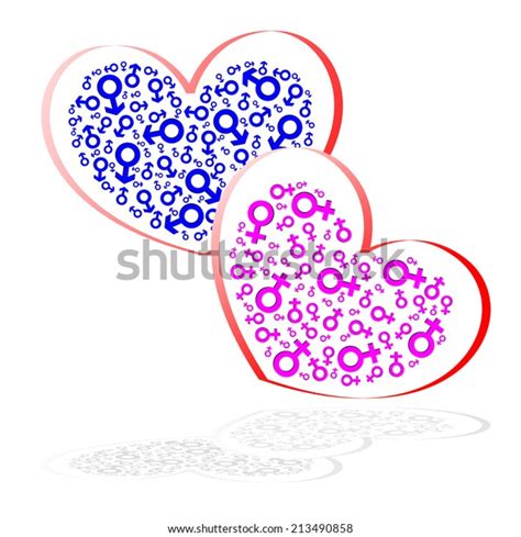 Heart Shape Sex Symbol Isolated Stock Vector Royalty Free 213490858 Shutterstock