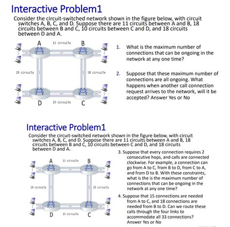 Solved Interactive Problem Consider The Circuit Switched Chegg