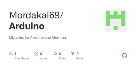 GitHub Mordakai69 Arduino Libraries For Arduino And Gemma